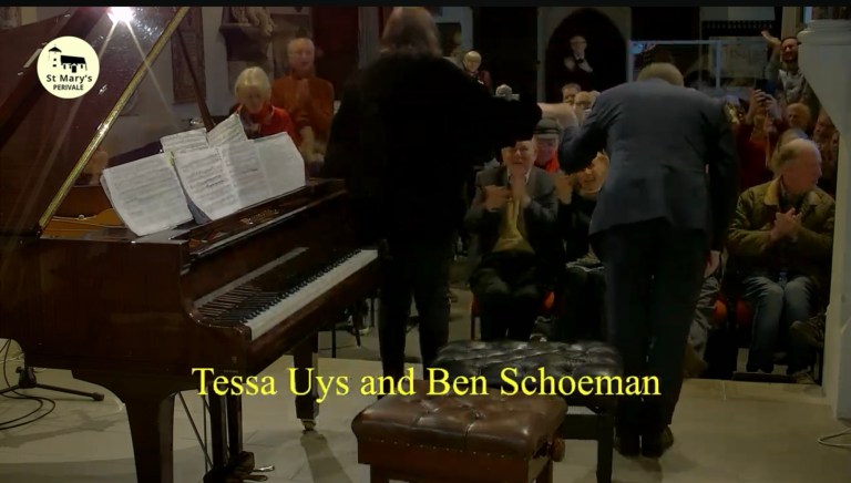 Tessa Uys and Ben Schoeman. Ode to Joy triumphs in Perivale ...