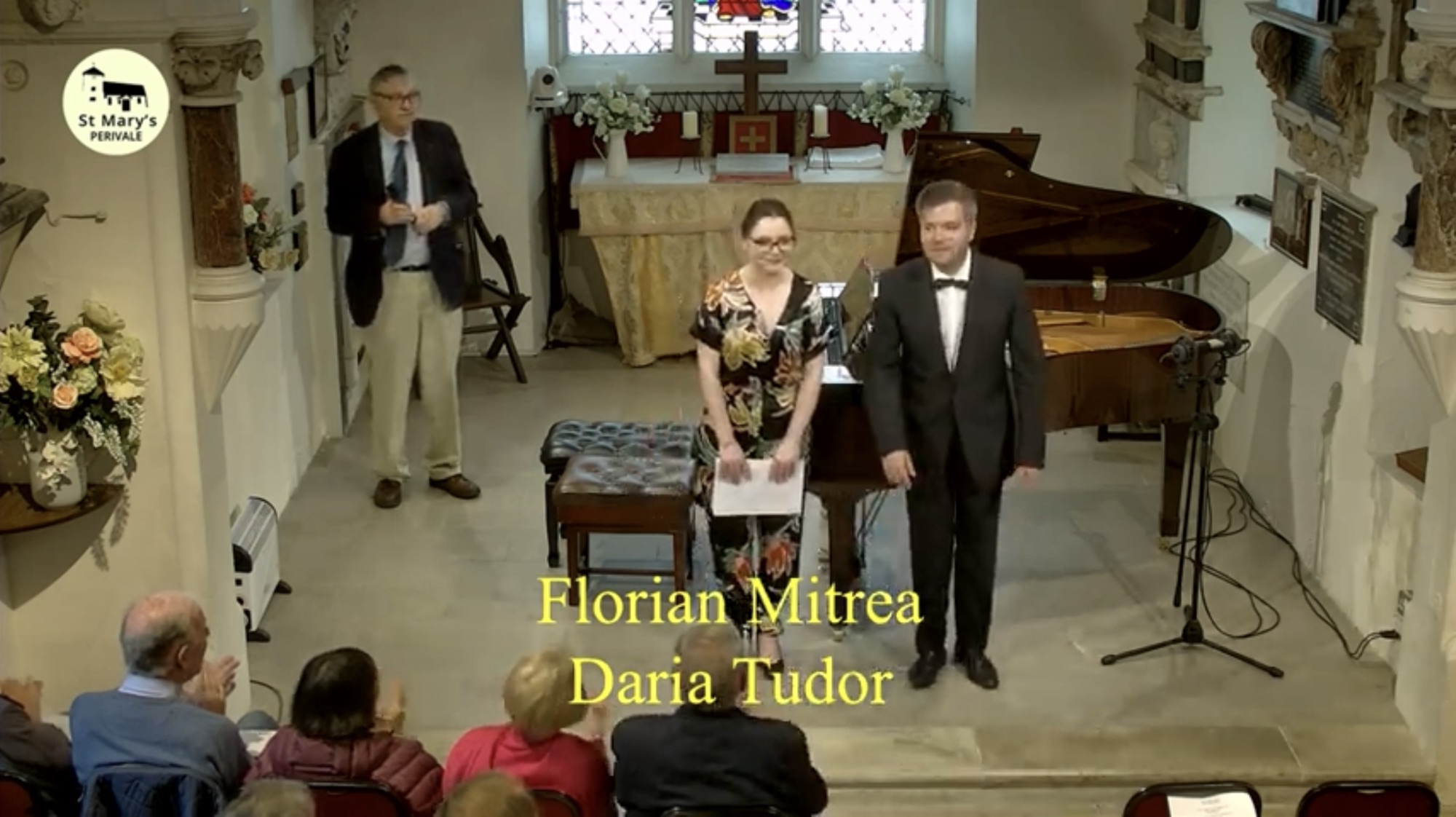 Floria Mitrea and Daria Tudor at St Mary’s Two artists playing as one ...