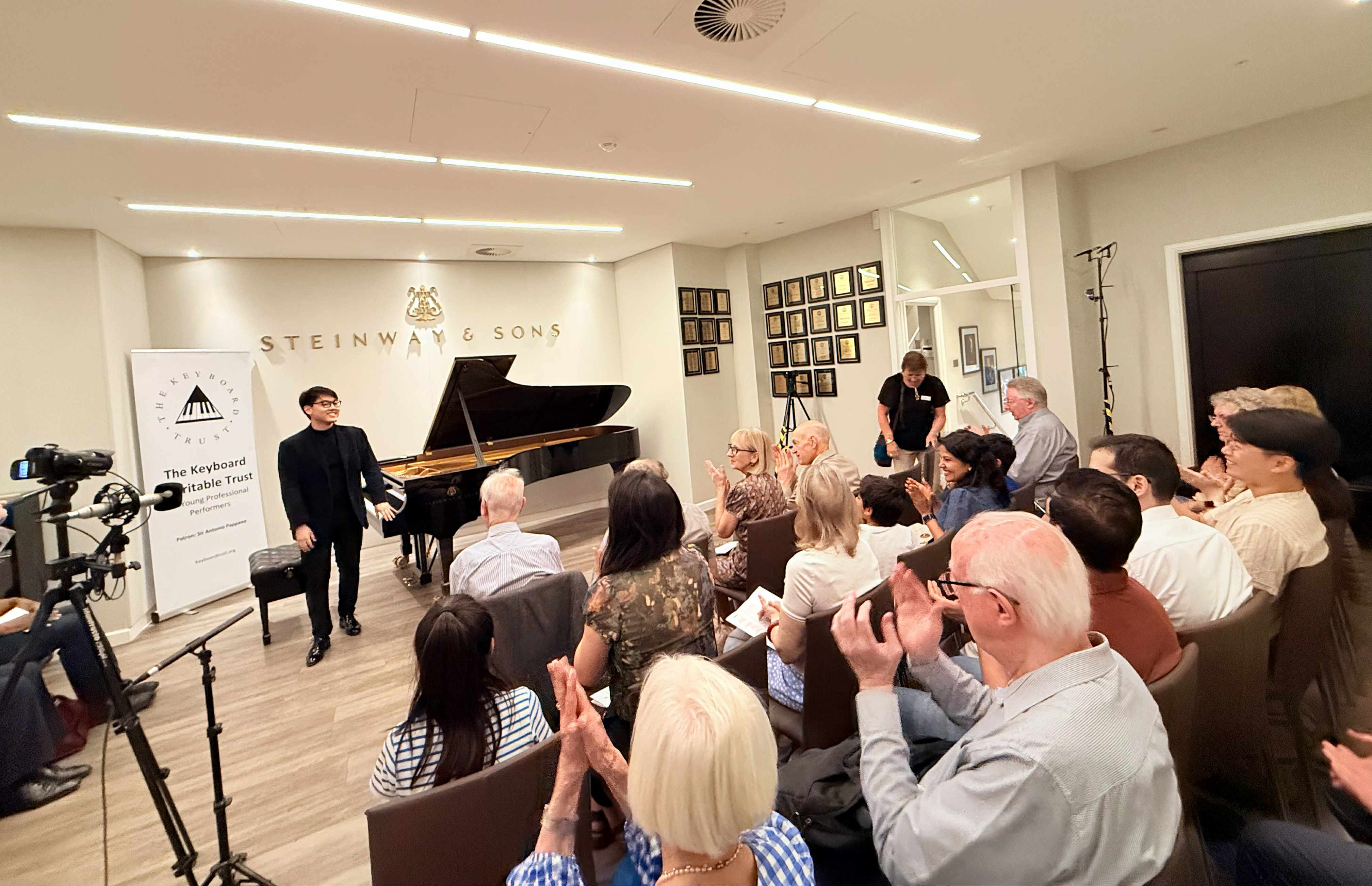 Kenny Fu at Steinway & Sons for the Keyboard Trust ...