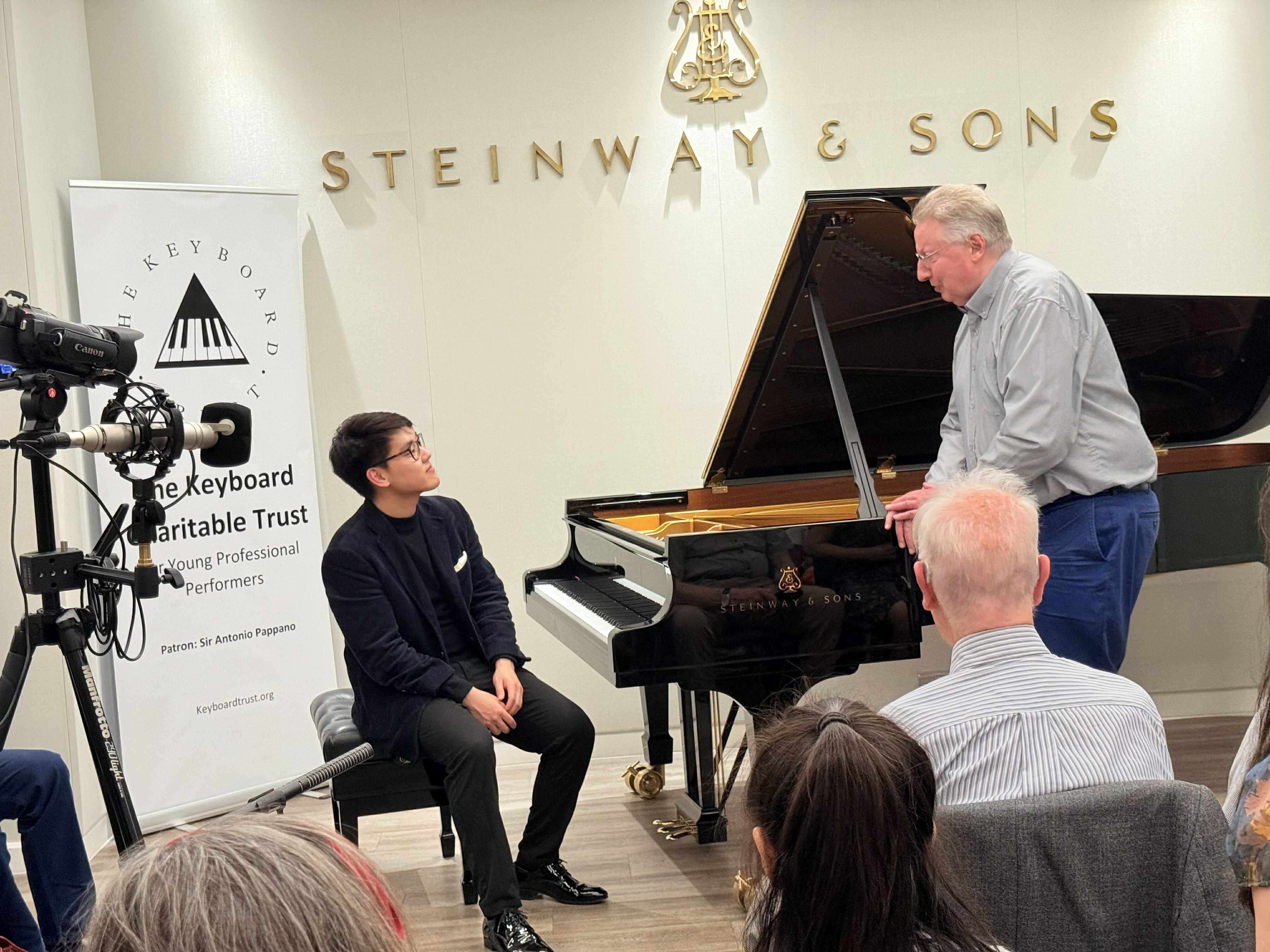 Kenny Fu at Steinway & Sons for the Keyboard Trust ...